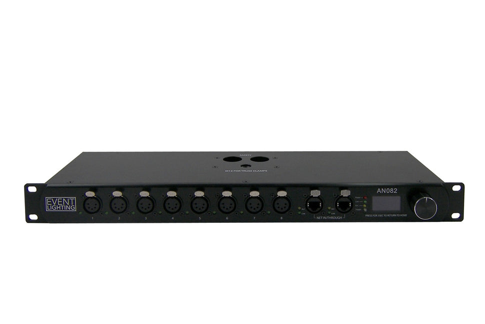 AN082 - 8 Universe Art-Net Node – Event Lighting