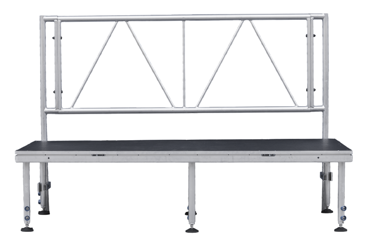 2.44m Stage Guard Rail – Event Lighting
