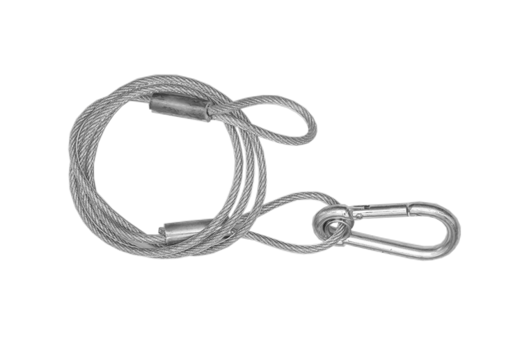 Lighting Safety Cable Jindaaudio With Loops(6-Pack), 25kg Load Safety ...